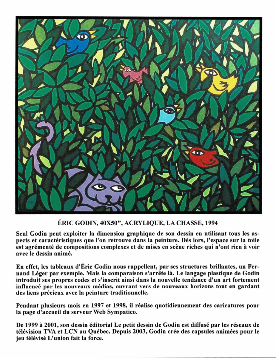 GODIN ÉRIC, 1964- – Galerie2000