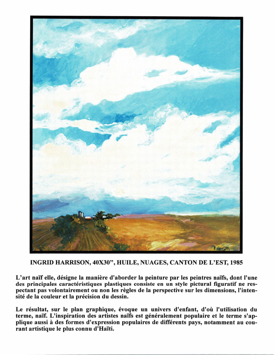 HARRISON INGRID, 1935- – Galerie2000